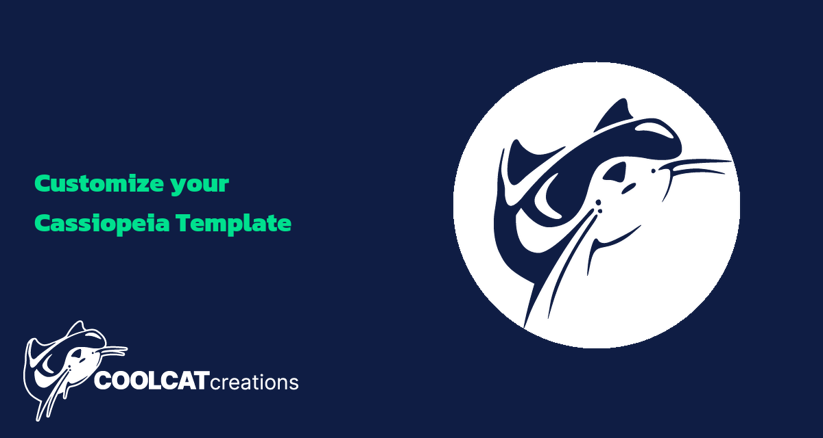 Customize your Cassiopeia Template